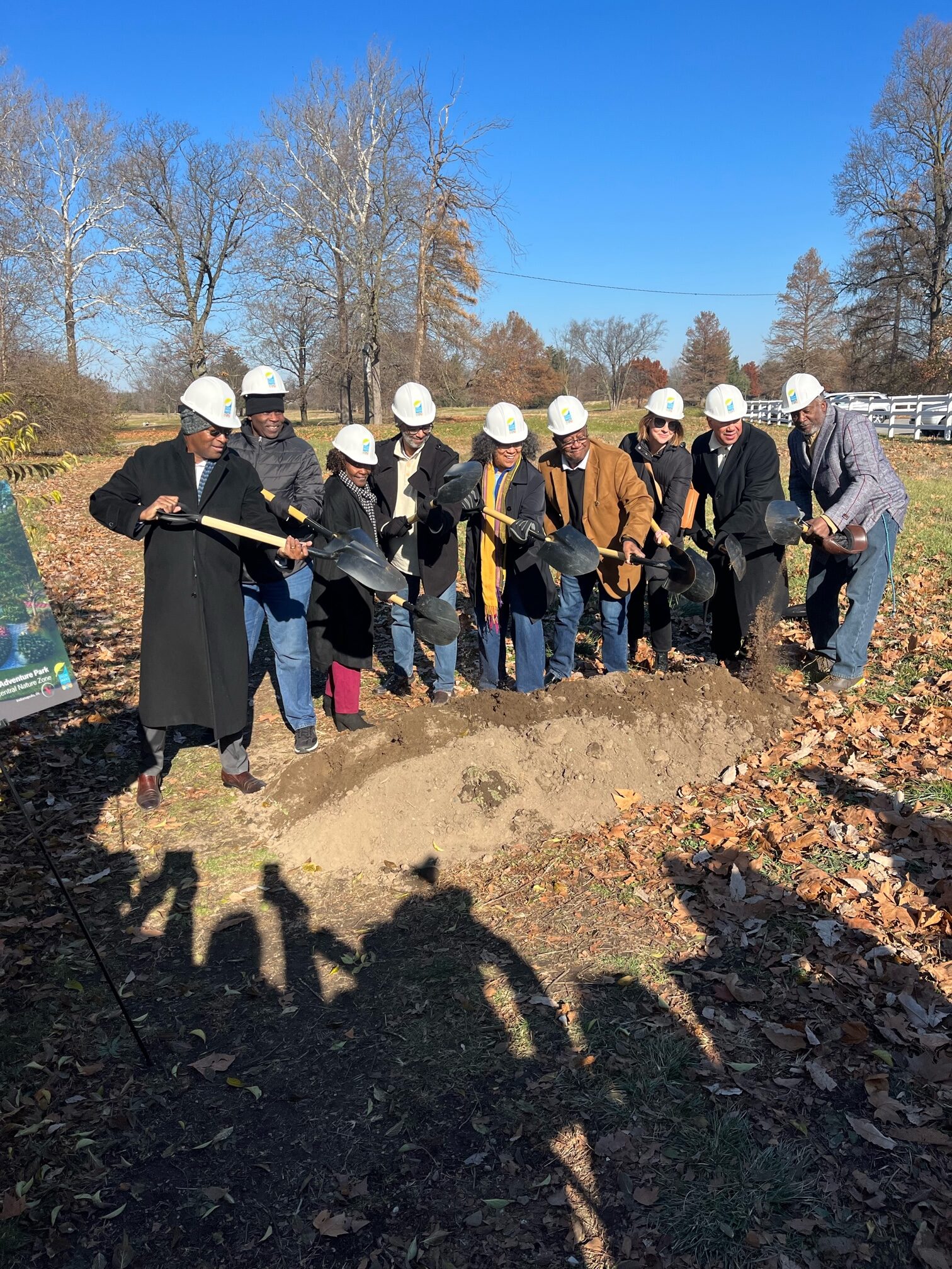Groundbreaking at Riverside Adventure Park - The Parks Alliance